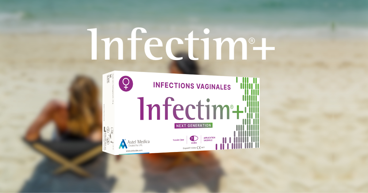 Infectim®+ - Solution contre toutes les infections vaginales - Astel Medica